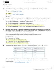 AP Computer Science Principles Test Booklet Summary Course Hero