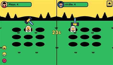 🕹️ Play Whack A Mole With Buddies Game Free Online Multiplayer Whack A