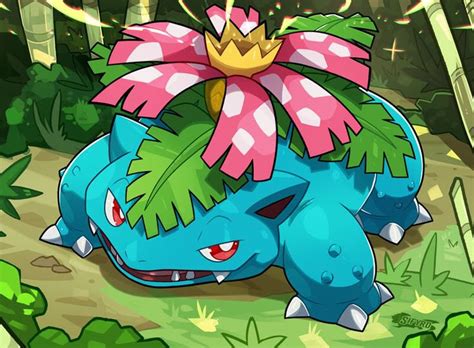 Venusaur Pokemon Venusaur Pokemon Drawings Pokemon Art