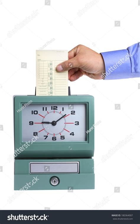 Time Card Clock Machine