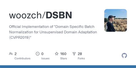 Github Woozchdsbn Official Implementation Of Domain Specific Batch