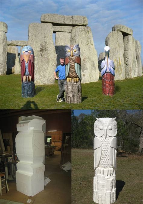 Styrofoam And Eps Foam Sculptures Universal Foam Products Blue