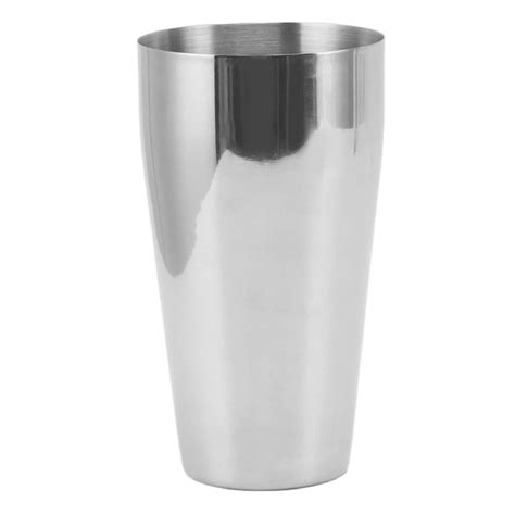 Yumili Stainless Steel Cup Ice Cream Milkshake Mixing Stackable Drinking Glass Durable Cup