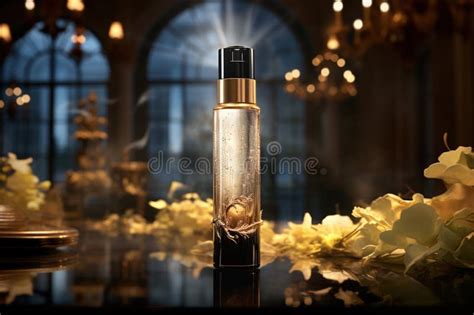 Luxury Spray Perfume Bottle Generative Ai Stock Illustration Illustration Of Makeup Aroma
