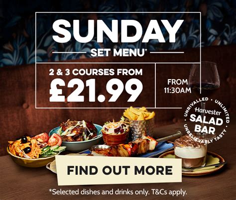 Special Food And Restaurant Deals Near You Harvester