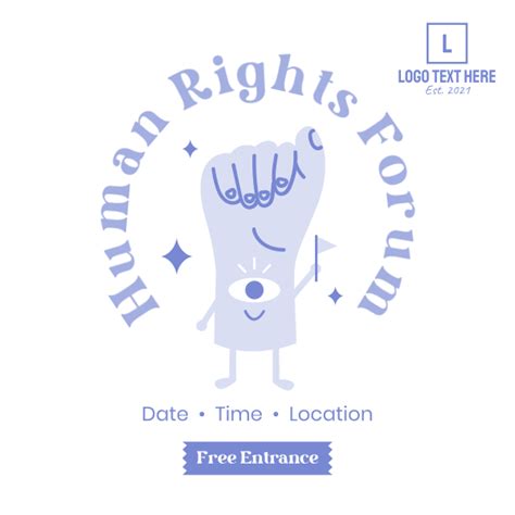 Human Rights Day Instagram Post Brandcrowd Instagram Post Maker