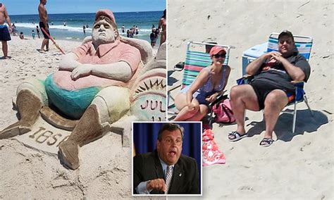 Chris Christie Beach Photo