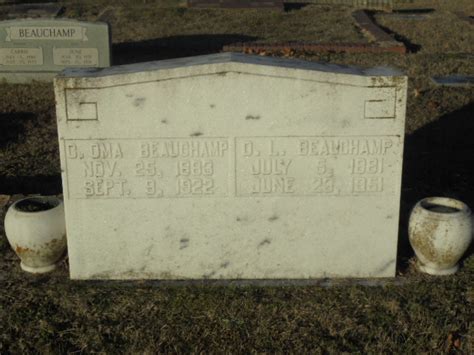 Daniel Loyd Beauchamp 1881 1951 Find A Grave Memorial