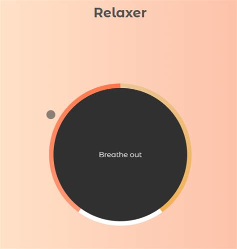 GitHub AlmogWer Relaxer App HTML CSS JS Breathing App That