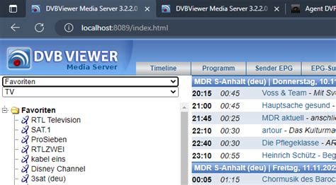 Webinterface Localhost Und Class C Ip Unterschiedlich Dvbviewer Media