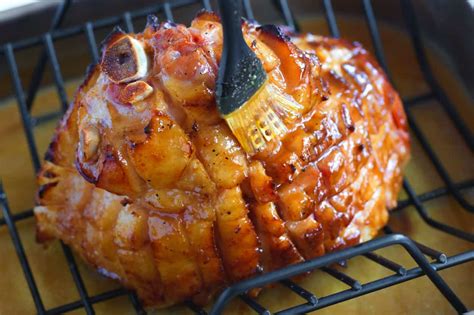Brown Sugar Honey Glazed Baked Ham Recipe