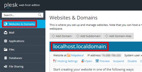 Ändern der PHP Version auf einem Plesk Server IONOS