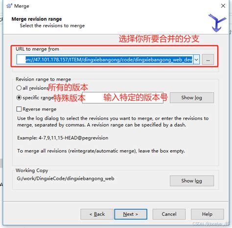 Svn分支相关操作（小乌龟操作版）svn小乌龟 Csdn博客