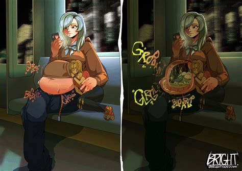 Rule 34 Belly Belly Expansion Big Belly Big Breasts Breasts Brightsidedown Crying Digesting