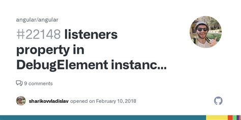Listeners Property In Debugelement Instance Does Not Represent Actual