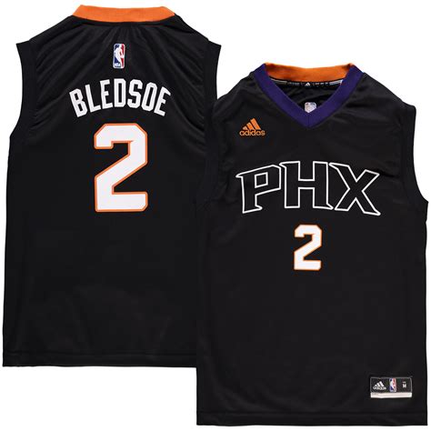 Adidas Eric Bledsoe Phoenix Suns Youth Black Replica Jersey