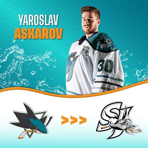 San Jose Barracuda Welcome Back Asky👋 The Sanjosesharks Have