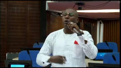 Hon Alfred Ayodele Thompson Delivers Eloquent Maiden Speech In Parliament