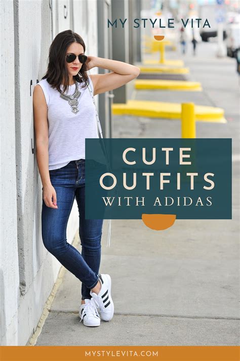 6 Ways To Style Adidas Superstars White Tennis Shoes Outfit White