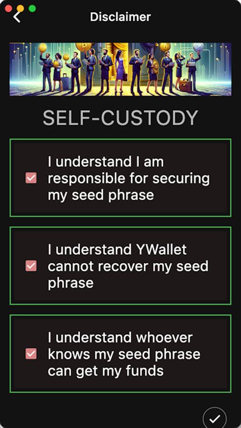 Getting Started Ywallet