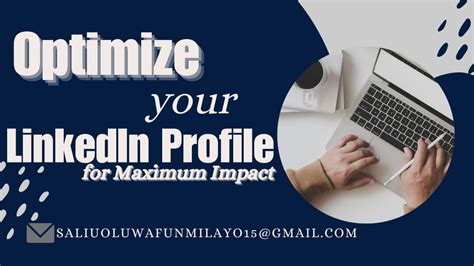 linkedin profile optimization