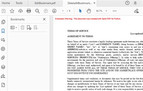 Python Add Edit Or Delete Bookmarks In Pdf