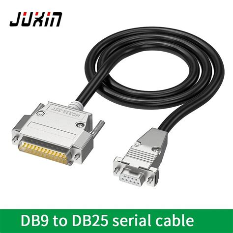 순수 구리 Db9 홀 25 핀 연결 케이블 Db25 Db9 직렬 포트 병렬 포트 케이블 9 홀 25 핀 변환 와이어 컴퓨터