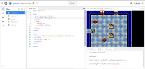 zelda on replit using kaboom js devpost