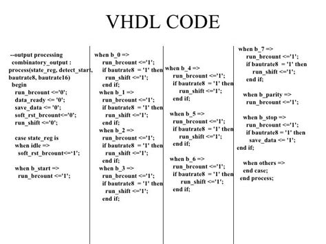 uart vhdl rtl design tutorial