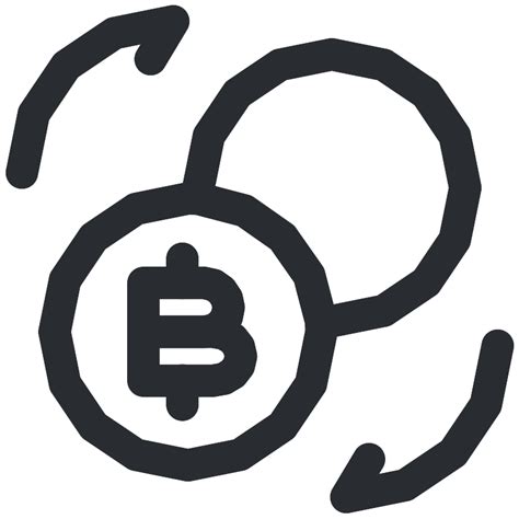Bitcoin Convert Vector SVG Icon SVG Repo