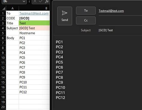Transfer Column Range To Outlook Body Using Excel Vba Stack Overflow