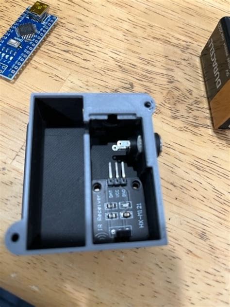 Arduino Nano V1 Case With 9v Battery Compartment And More By Newbie Yep Download Free Stl