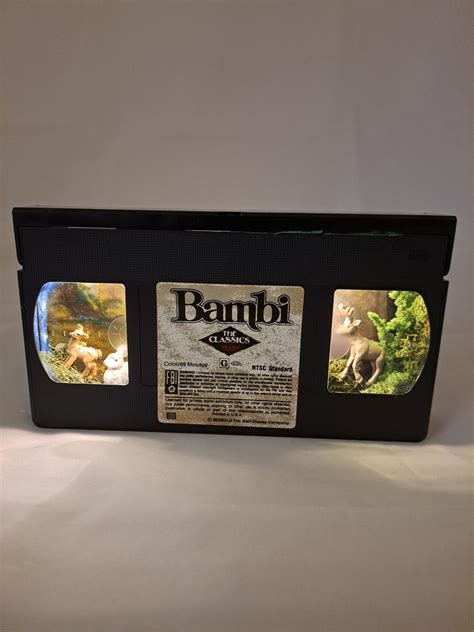Bambi Vhs Diorama Etsy
