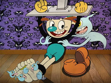 Mugman Ghost Tickling By Yingcartoonman On Deviantart