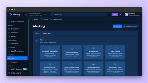 Alerting Quickstart Guide Tenderly Docs