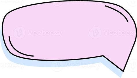 Cuadro De Texto Colorido Burbuja De Diálogo Conversación De Marco