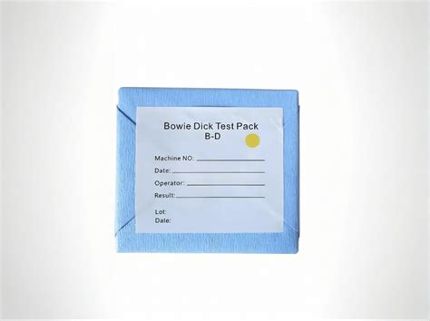 Steam Sterilizer Autoclave Bowie Dick Test Pack Medical Bd Test Pack
