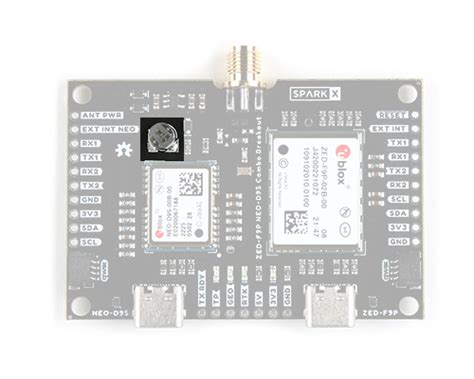 Hardware Overview Sparkx U Blox Zed F9p Neo D9s Combo Breakout Spx 20167 Product Manual