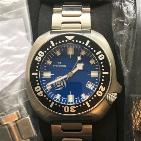 Sold Dagaz Tii Typhoon Pacific Blue Snowflake Watchcharts Marketplace