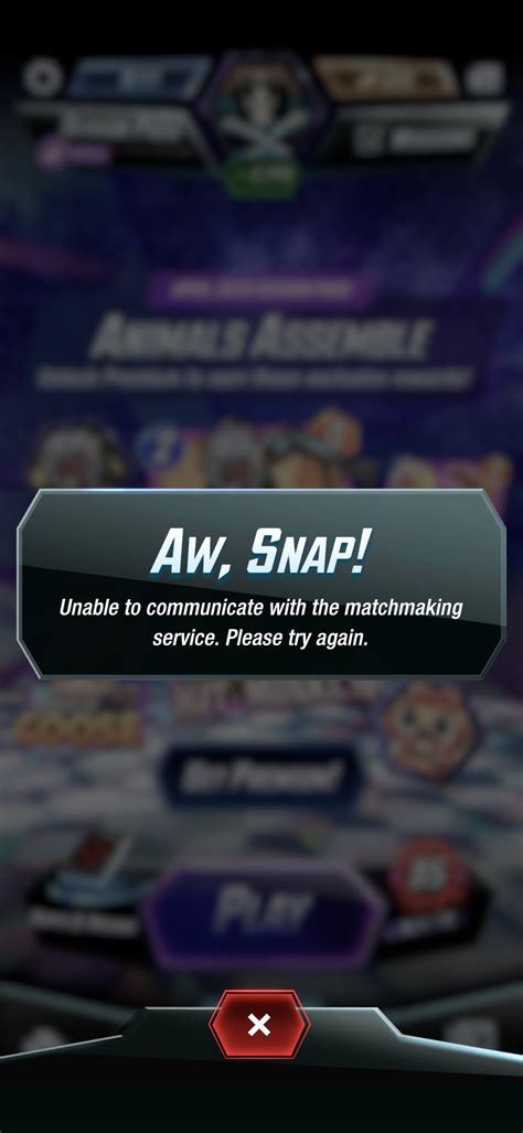 Aw Snap R Marvelsnap