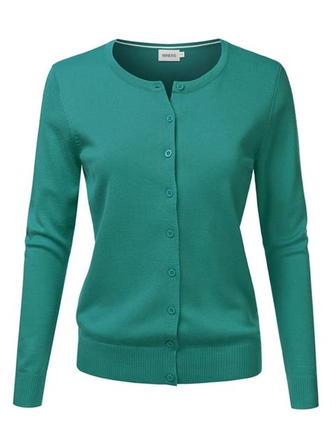 Womens Button Up Sweaters