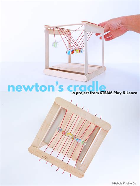 How To Make A Simple Newtons Cradle Babble Dabble Do