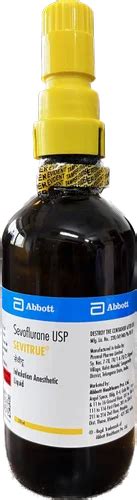 Sevoflurane 250 Ml At Best Price In Ahmedabad By Viral Enterprise Id 2850969671712