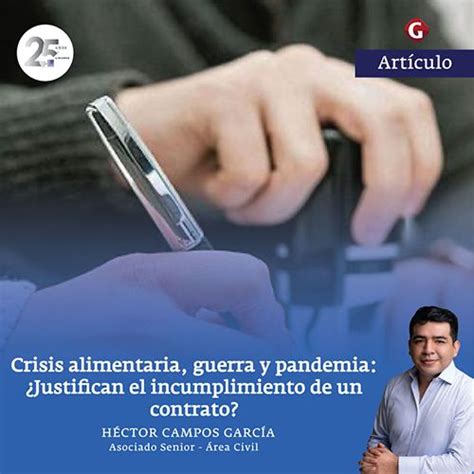 Crisis Alimentaria Guerra Y Pandemia ¿justifican El Incumplimiento De