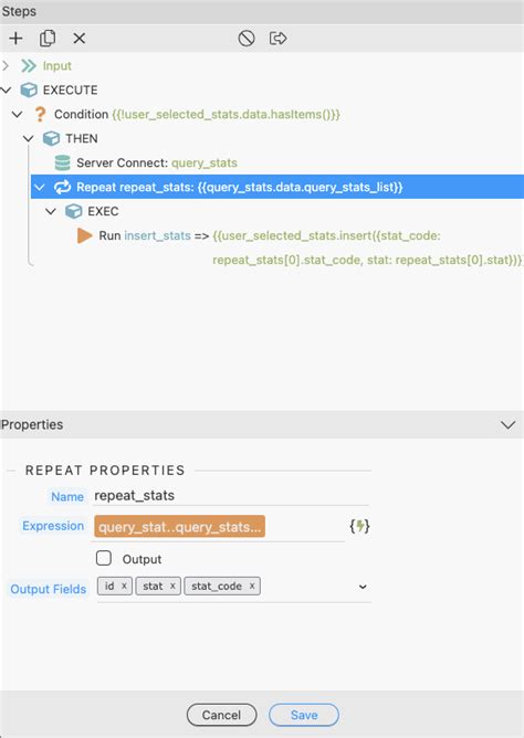 Wrong Expression In Flow Repeat Bugs Wappler Community