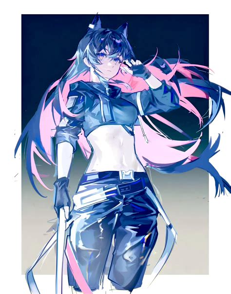 Texas Arknights And 1 More Drawn By Linqingphosphorus1104 Danbooru