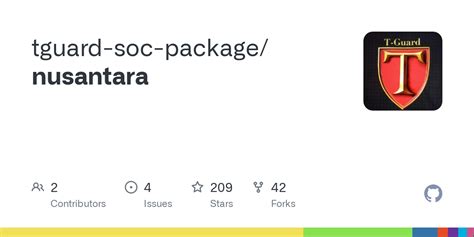 Github Tguard Soc Package Nusantara