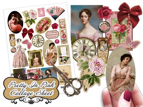Pink Aesthetic Photo Collage