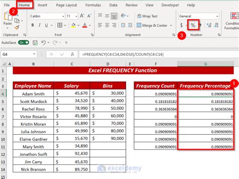 how to use excel frequency function 6 examples exceldemy