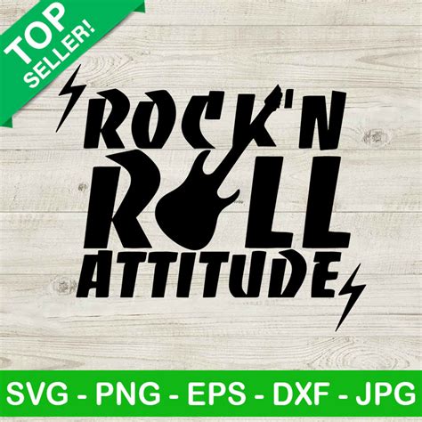 Rock And Roll Svg Archives High Quality Svg
